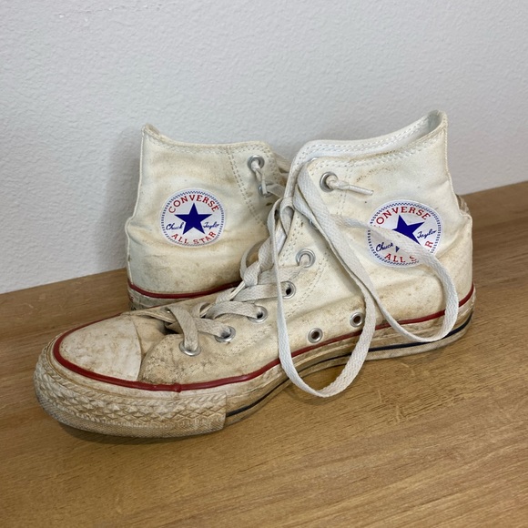 Converse | Shoes | Vintage Worn Converse | Poshmark